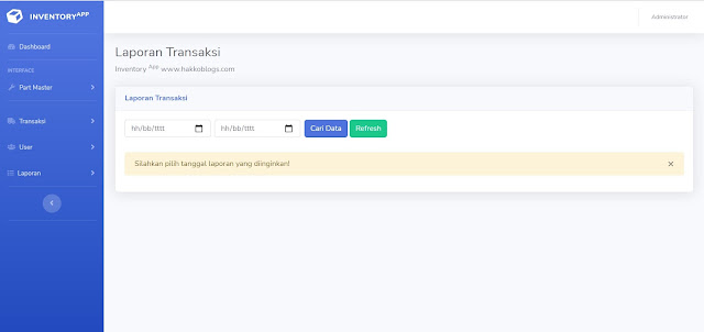 Aplikasi Inventory Stock Barang Berbasis Web dengan PHP, MySQLi dan ...