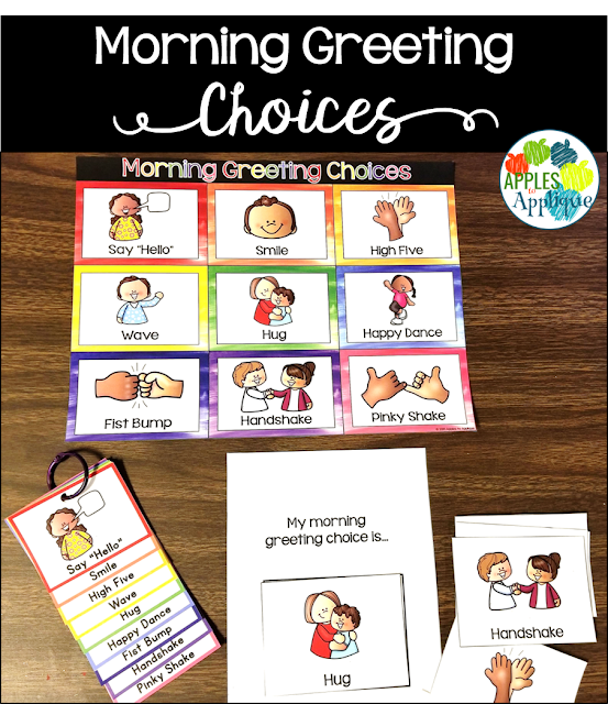 Apples to Applique: Morning Greeting Choices