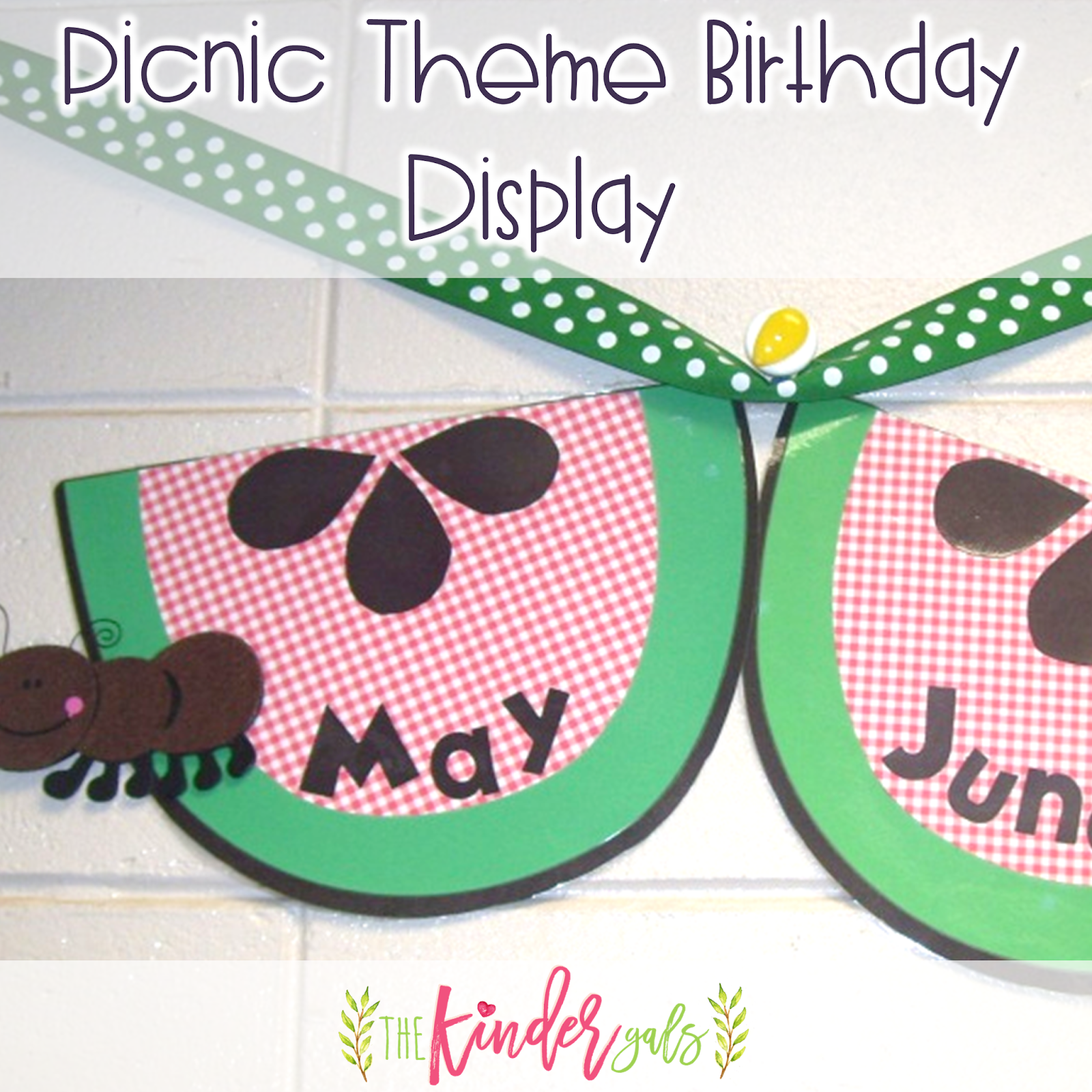 KinderGals: How Do You Display Birthdays?