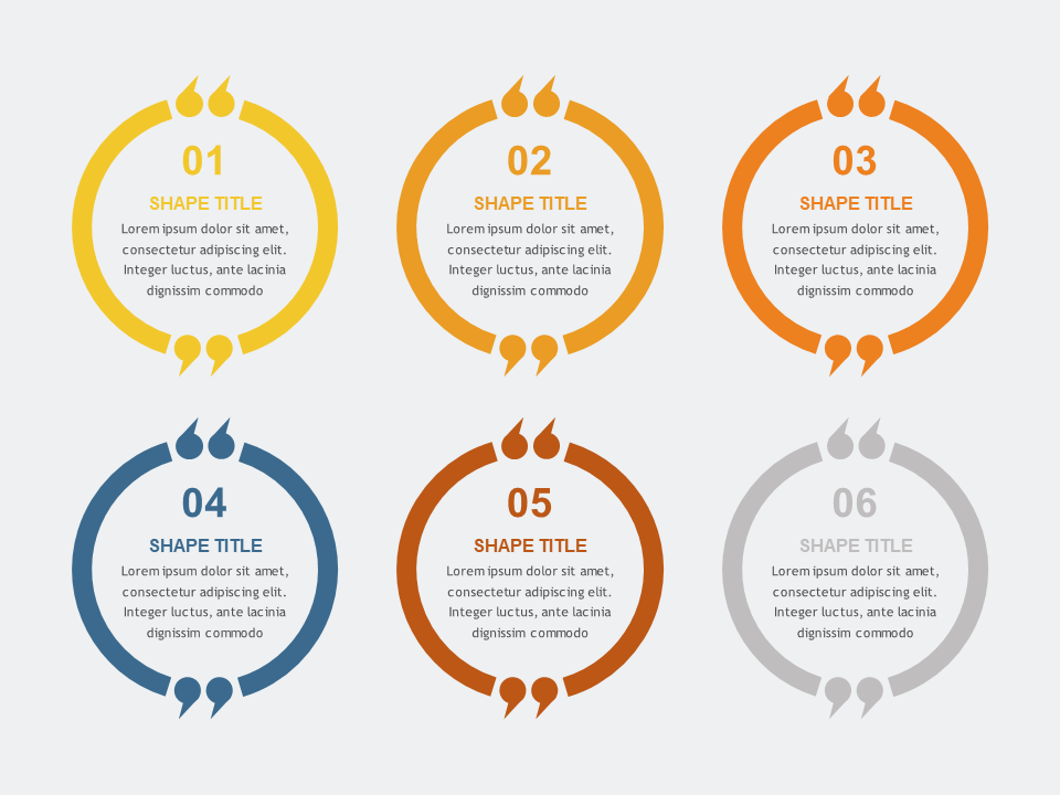 Circle Comment Box PowerPoint Templates - PowerPoint Free