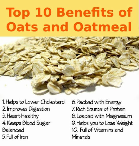 WOW What A Concept: 10 Benefits of Oatmeal