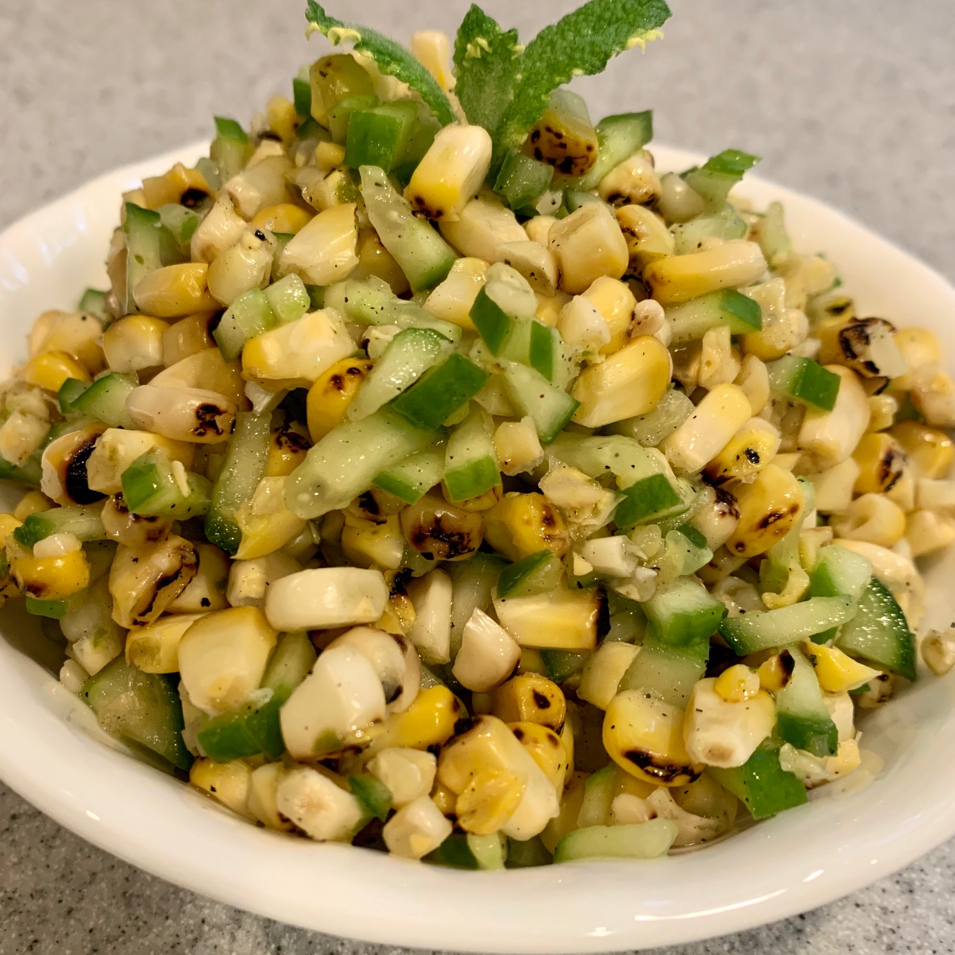 Kashi Delights: Roasted Corn & Cucumber Chaat