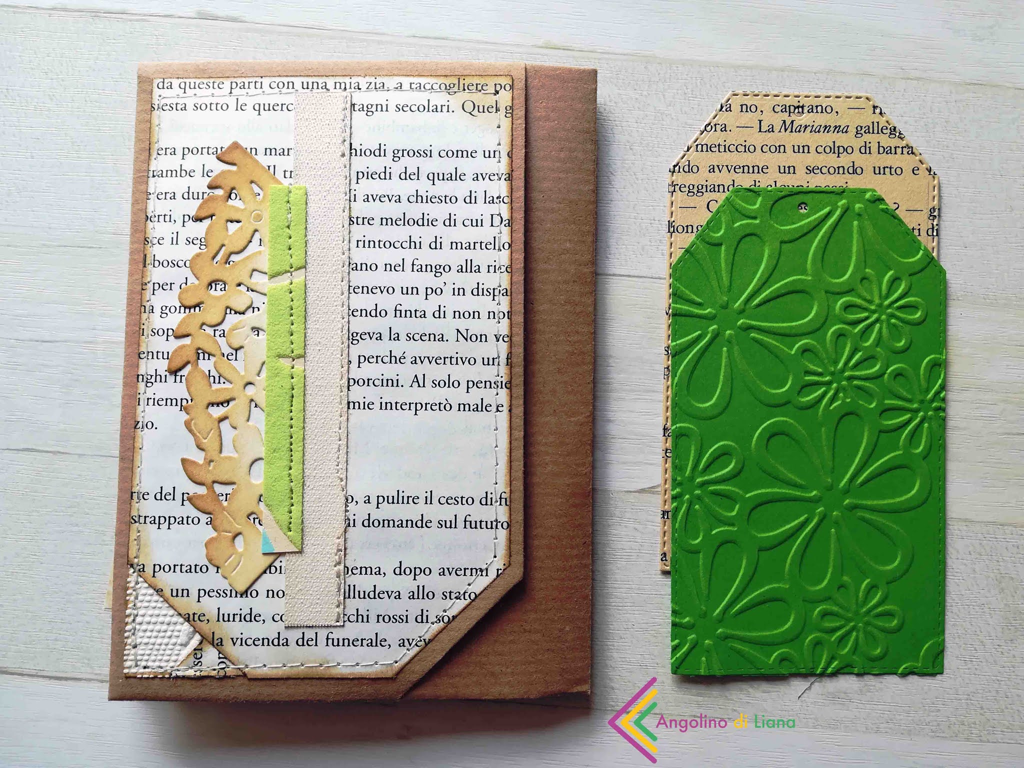 Angolino di Liana: Folder Origami Junk Journal - Cartellina in origami ...