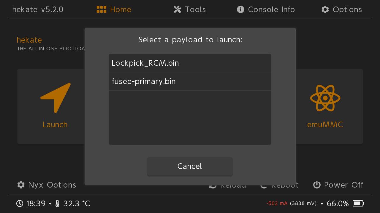 ニンテンドースイッチ hekate解説