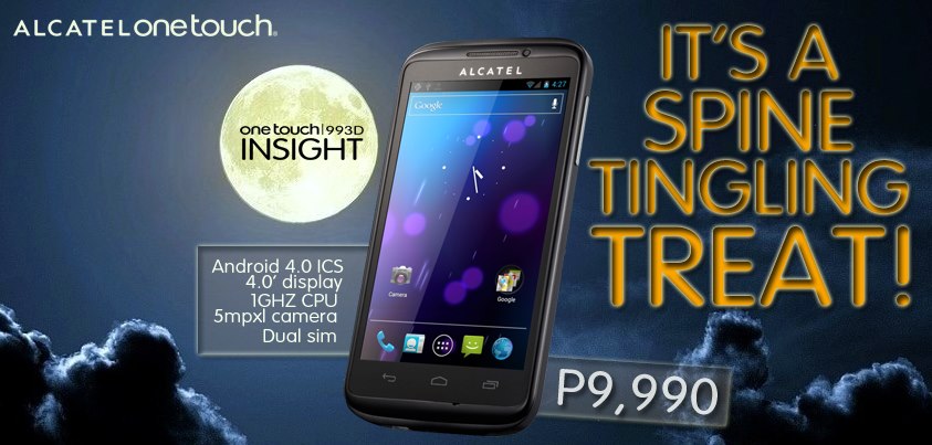 Alcatel One Touch Insight OT-993D Price in the Philippines now official!