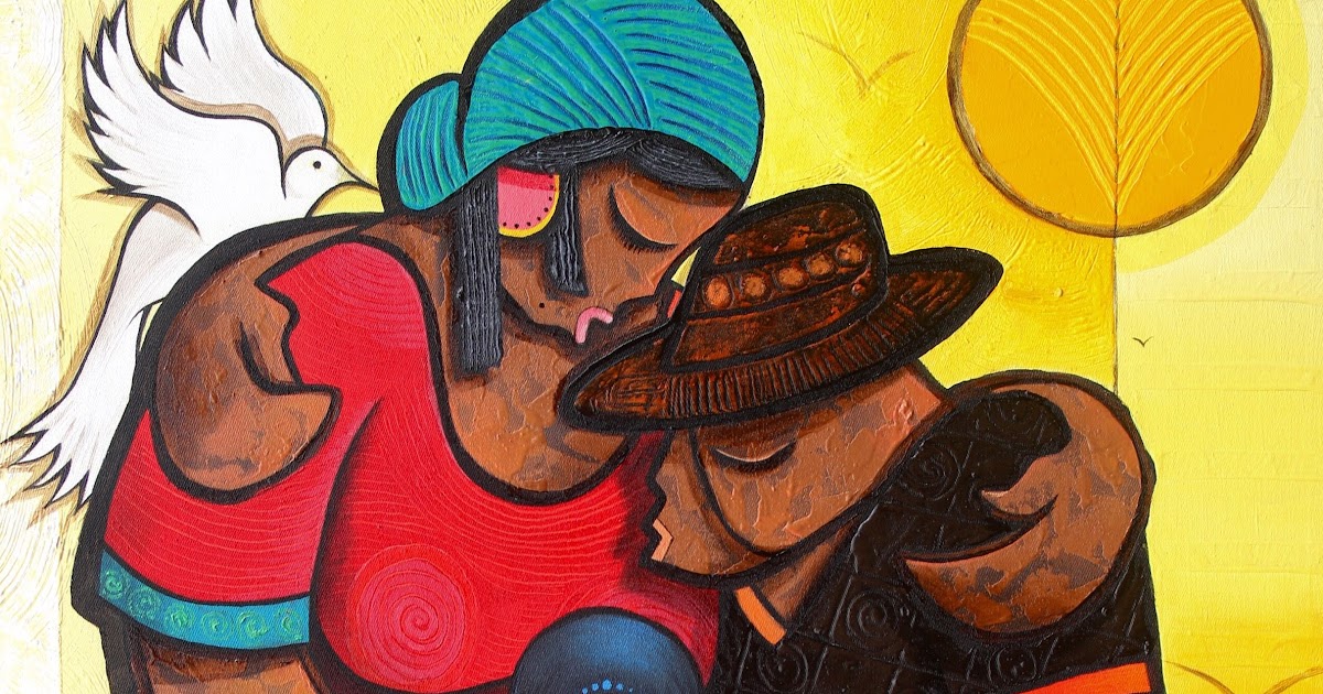 REZAI PELAS TINTAS DE TIMANE - ARTÍSTA PLÁSTICO MOÇAMBICANO