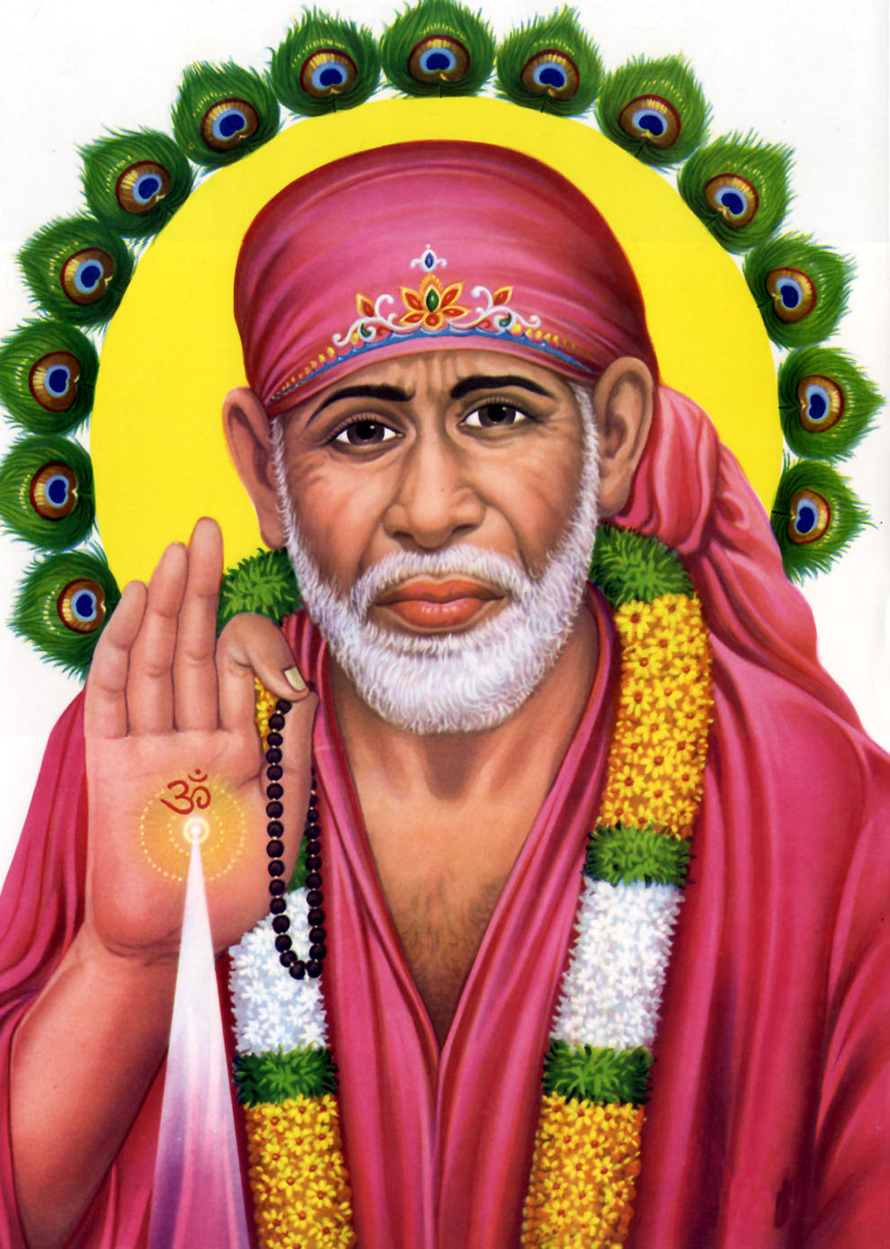 saibaba454.jpg (990×1389) | God pictures, Om sai ram, Sai baba
