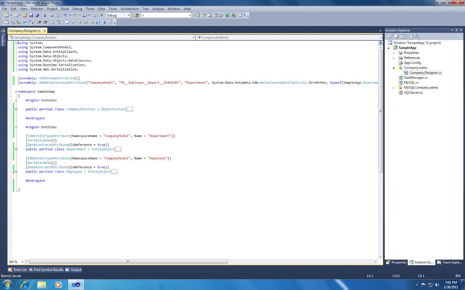 Technology Life And Me Gautam Introducing Adonet Entity Framework