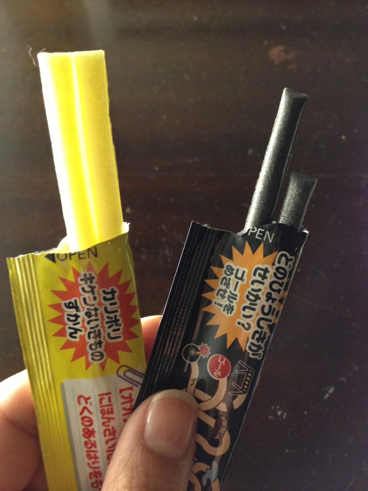 Stick candy "Kari-Pori" - Japanese Sweets