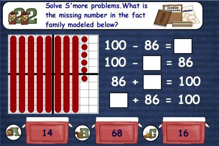 Miller's Flip Flops: Camping Test Prep: 2nd Grade Math Station 2 ...