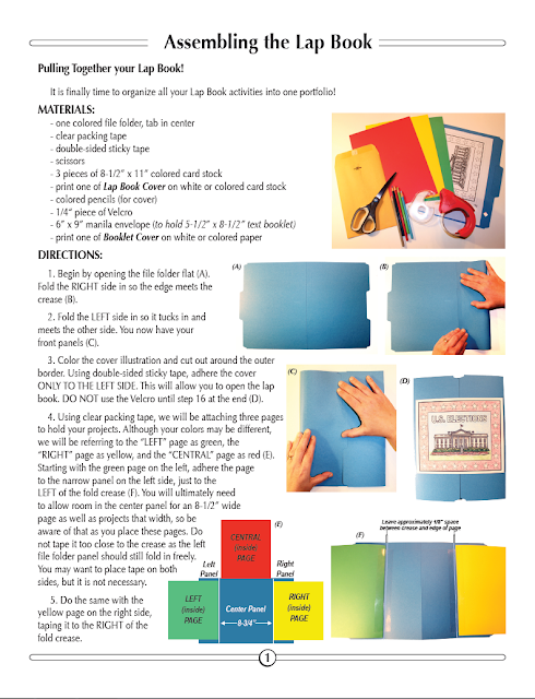 Little Homeschool on the Prairie: U.S. Elections Lap-Pak from Home ...