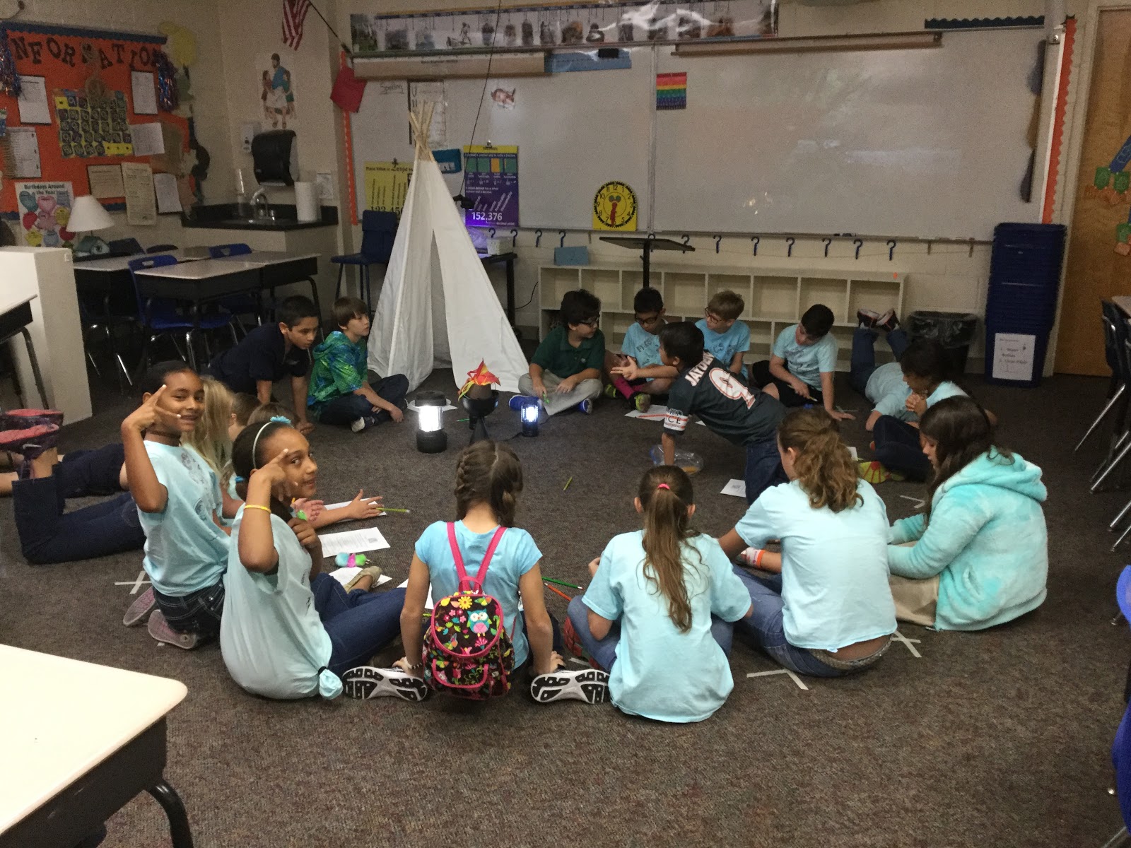 Mrs.Sanders 4th grade class