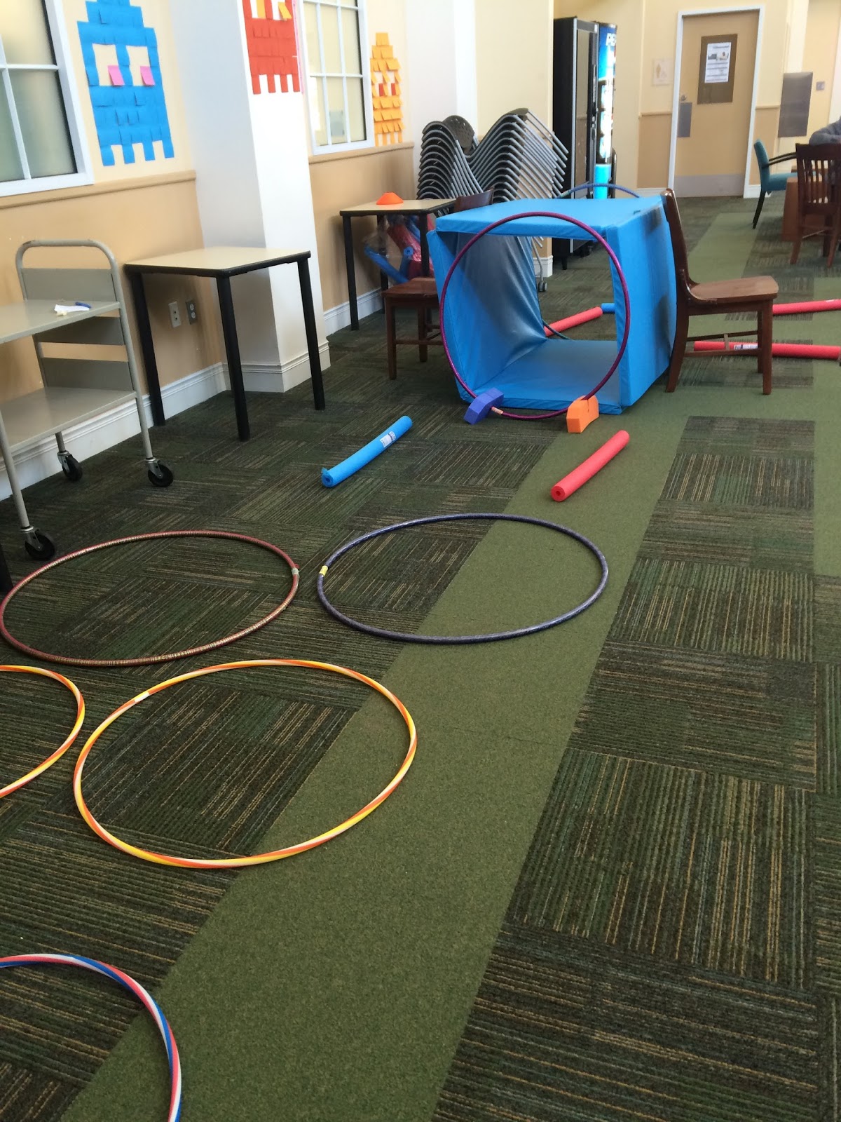 The Loud & Lively Library : Library Obstacle Course