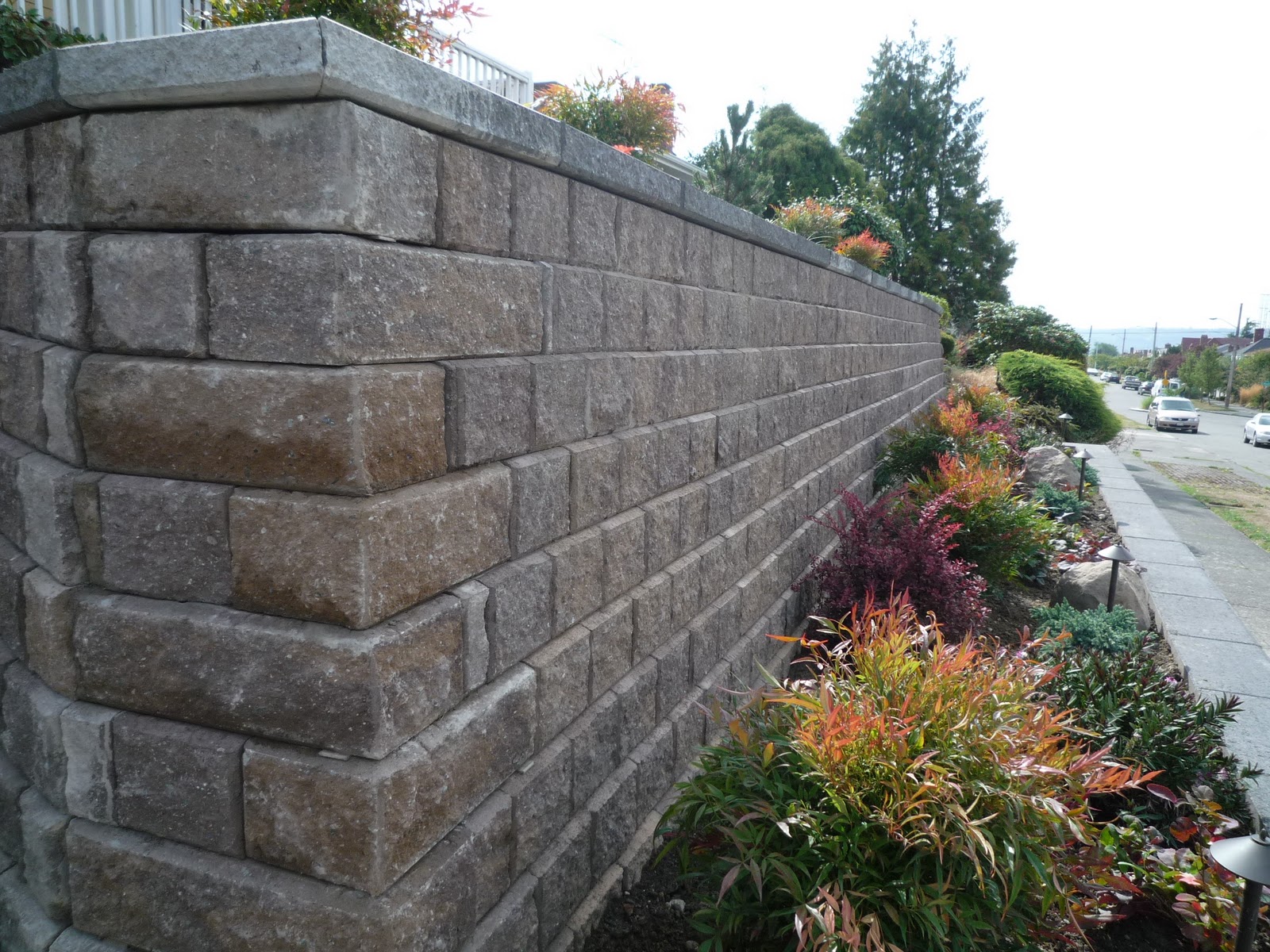 Journeys Far and Wide: My Front Yard Retaining Wall