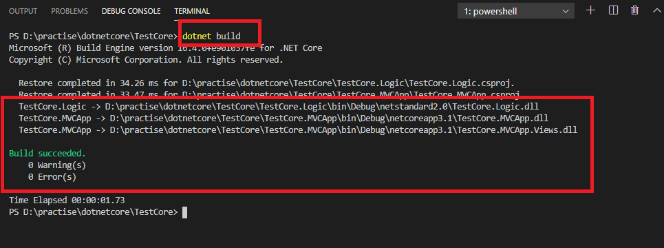 Steps To Create, Run And Debug Dotnet Core Application In Visual Studio ...