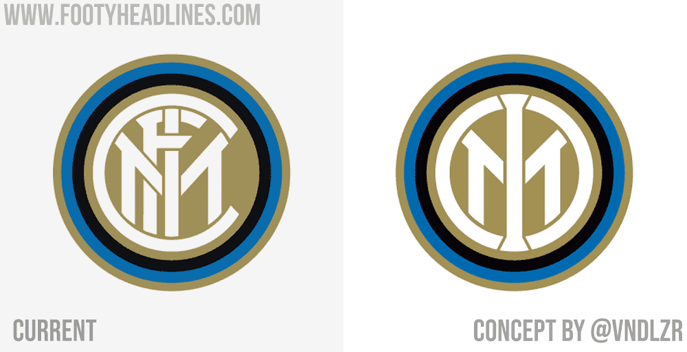 Best Yet? Inter Milan Concept Logo By Matti Vandersee - Footy Headlines