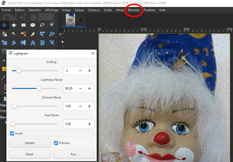 samj Créations: Gimp 2.99.5 Python plugins par Beinsezii
