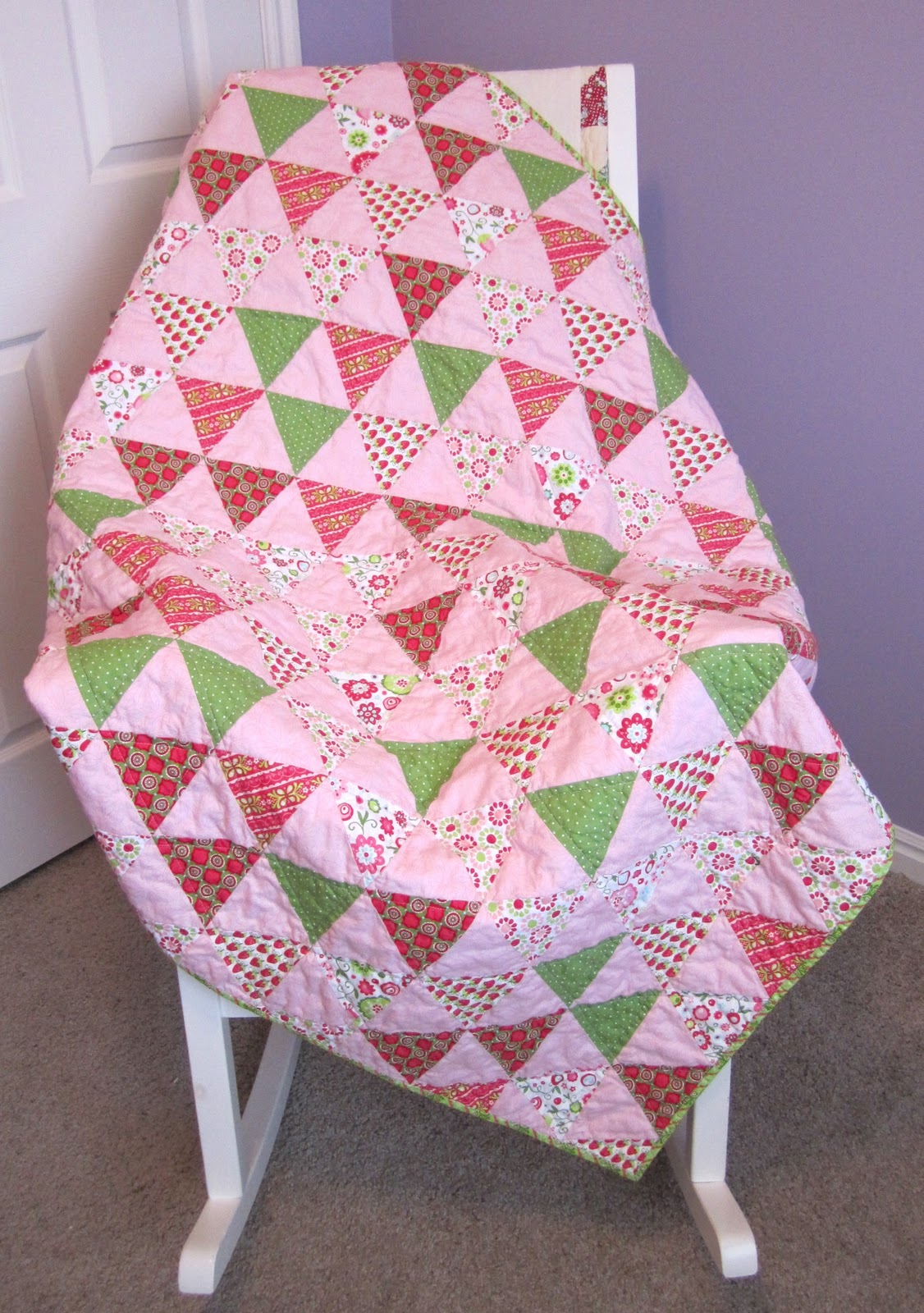 happierthanabirdquilts: Quite Contrary (and Bricks)