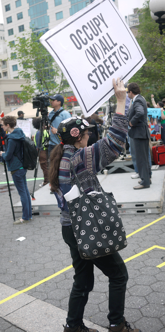 Urban Fieldnotes: Oppression is not Stylish. Occupy Fashion.