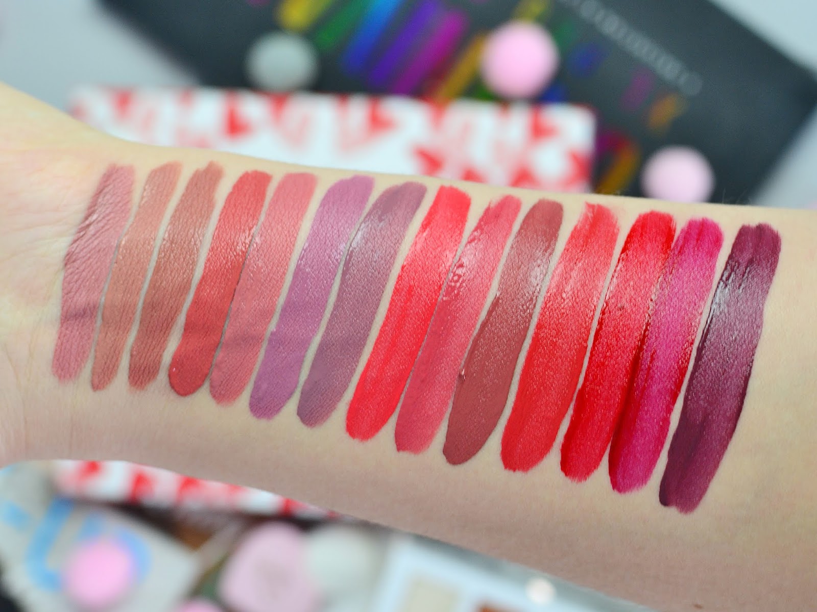 WEGAŃSKIE POMADKI GOLDEN ROSE MY MATTE LIP INK | SWATCHE WSZYSTKICH ...