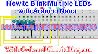 How to Blink Multiple LEDs with Arduino Nano | Arduino Nano ...
