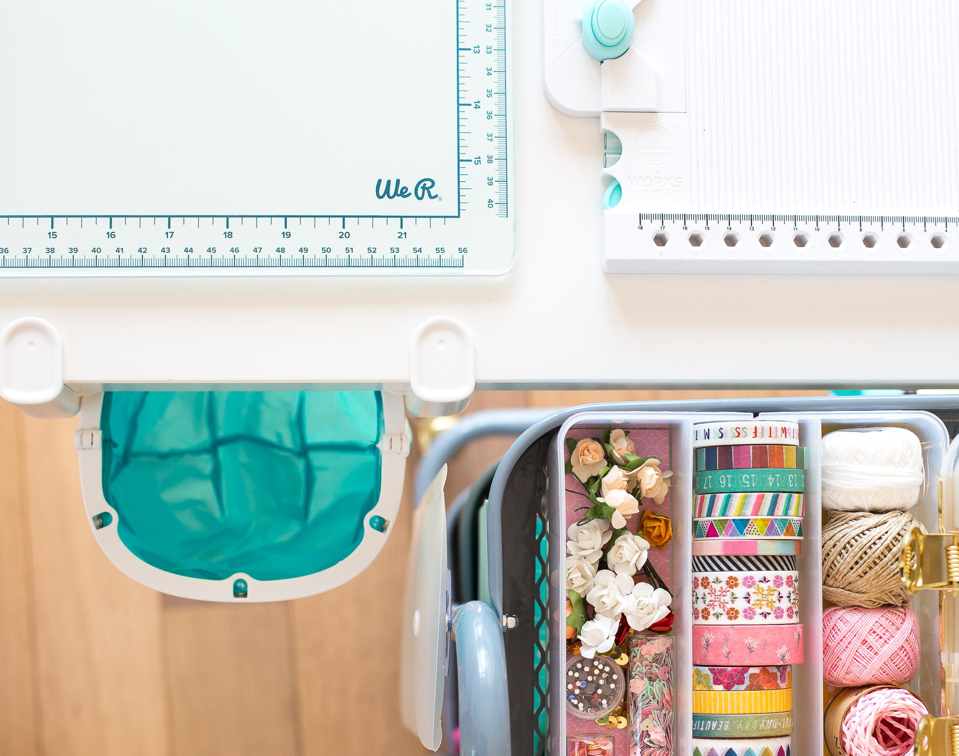 Bea Valint: How to Set Up a Portable Craft Space