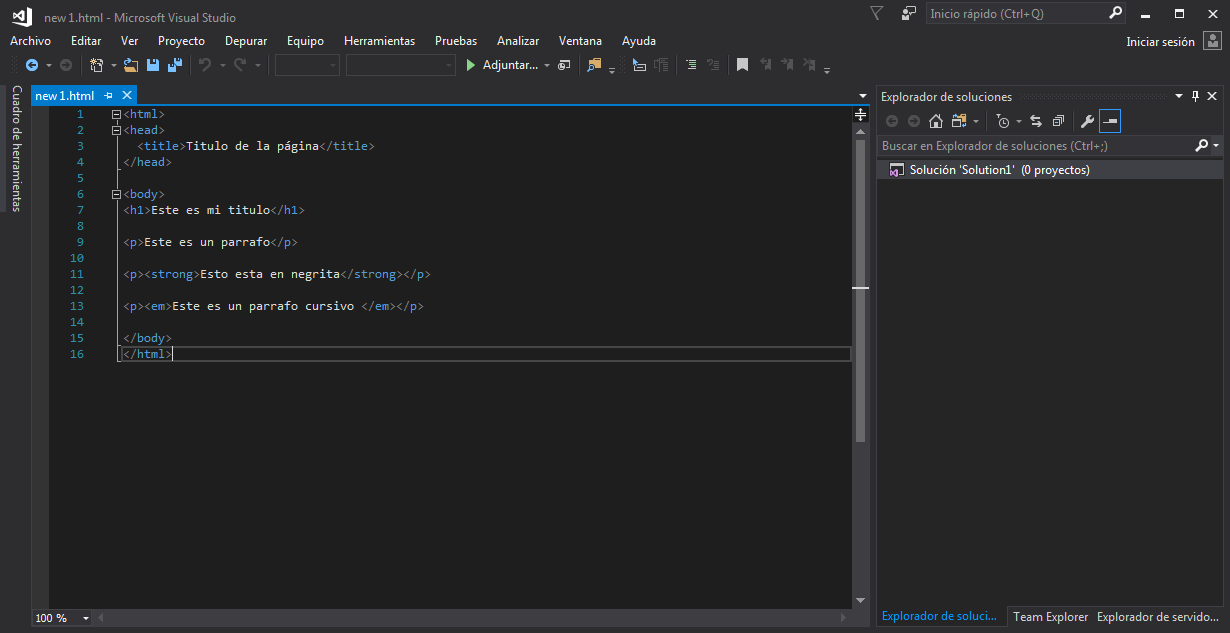 Descarga tu Editor de Paginas Web!