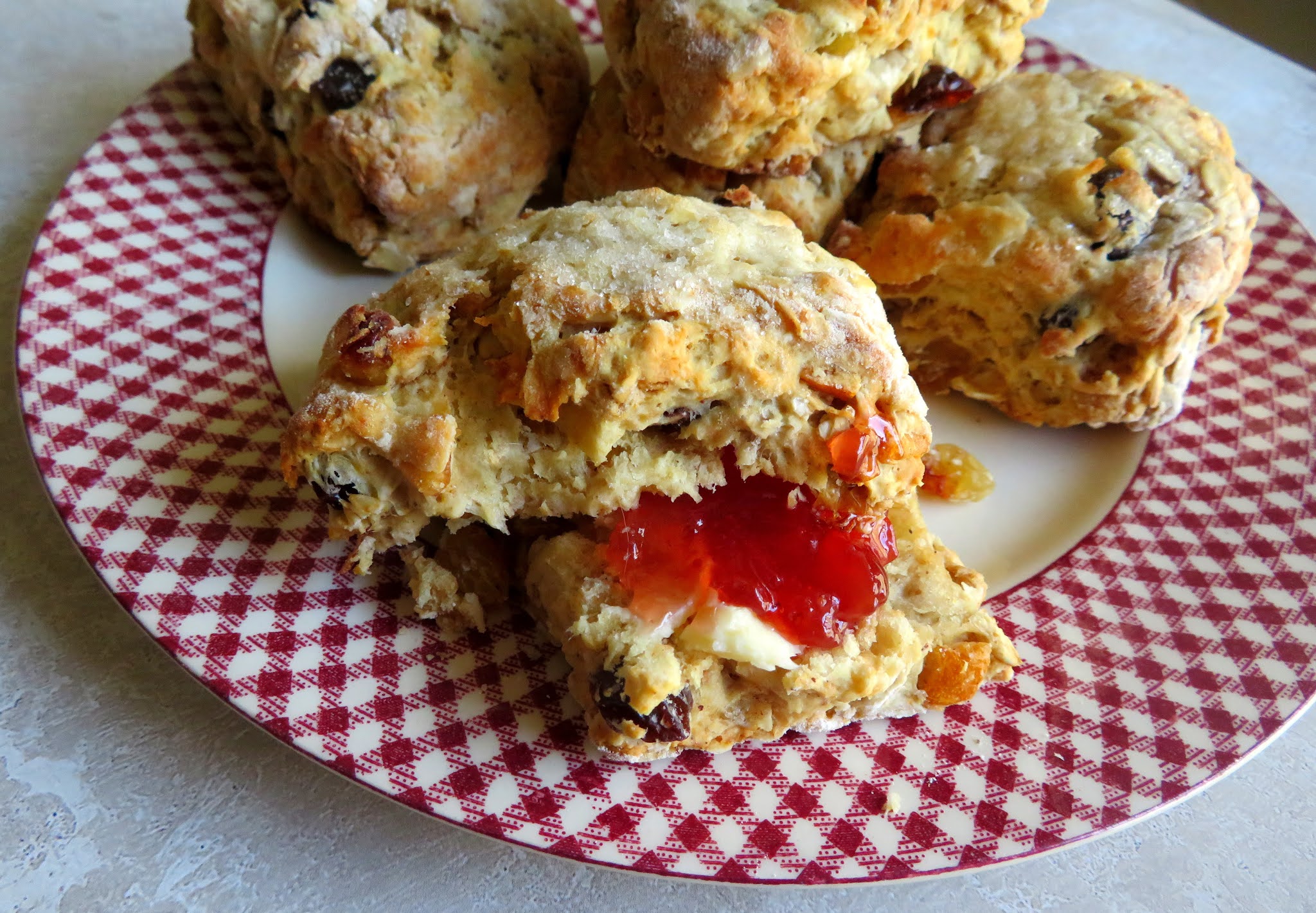Christmas Oat Scones | The English Kitchen