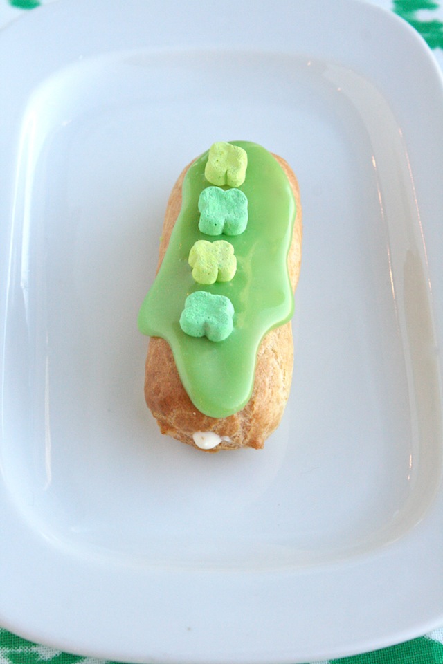 Luck Charms Éclairs—Simple (Green) Saint Patrick's Day Dessert Recipe ...