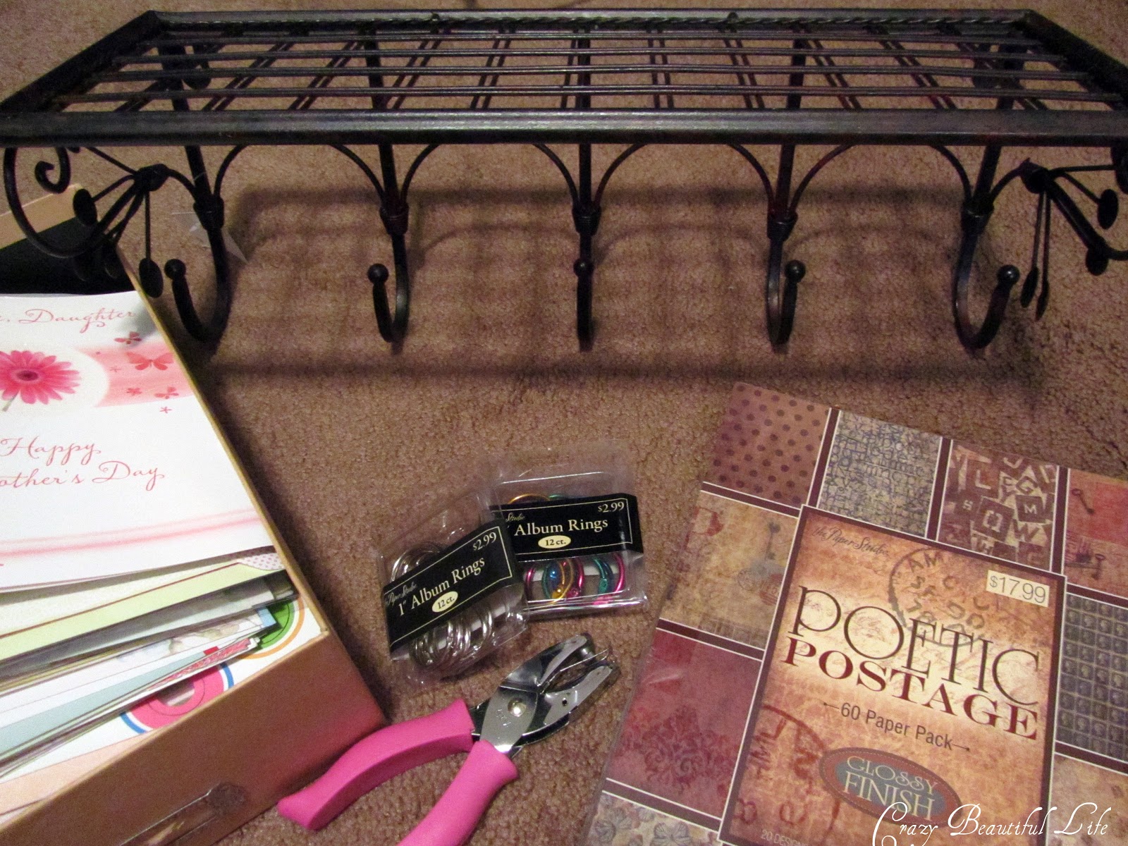 Glitter Glue and Paint: Greeting Card Decor