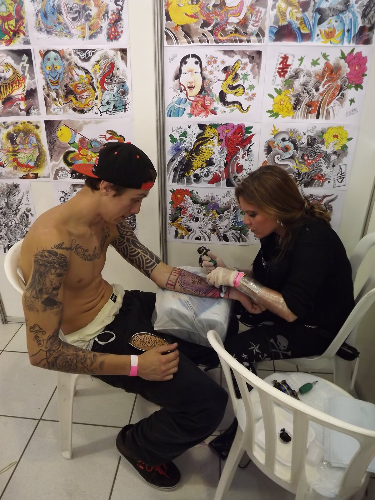 AFAS by Peixe: TATTOO WEEK - SHIGE - YELLOW BLAZE!!!!!