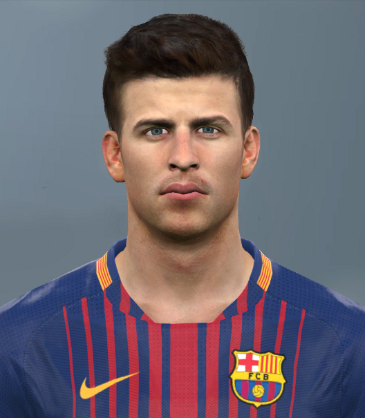 G. Pique face pes 2017 - LlojaPesPatch
