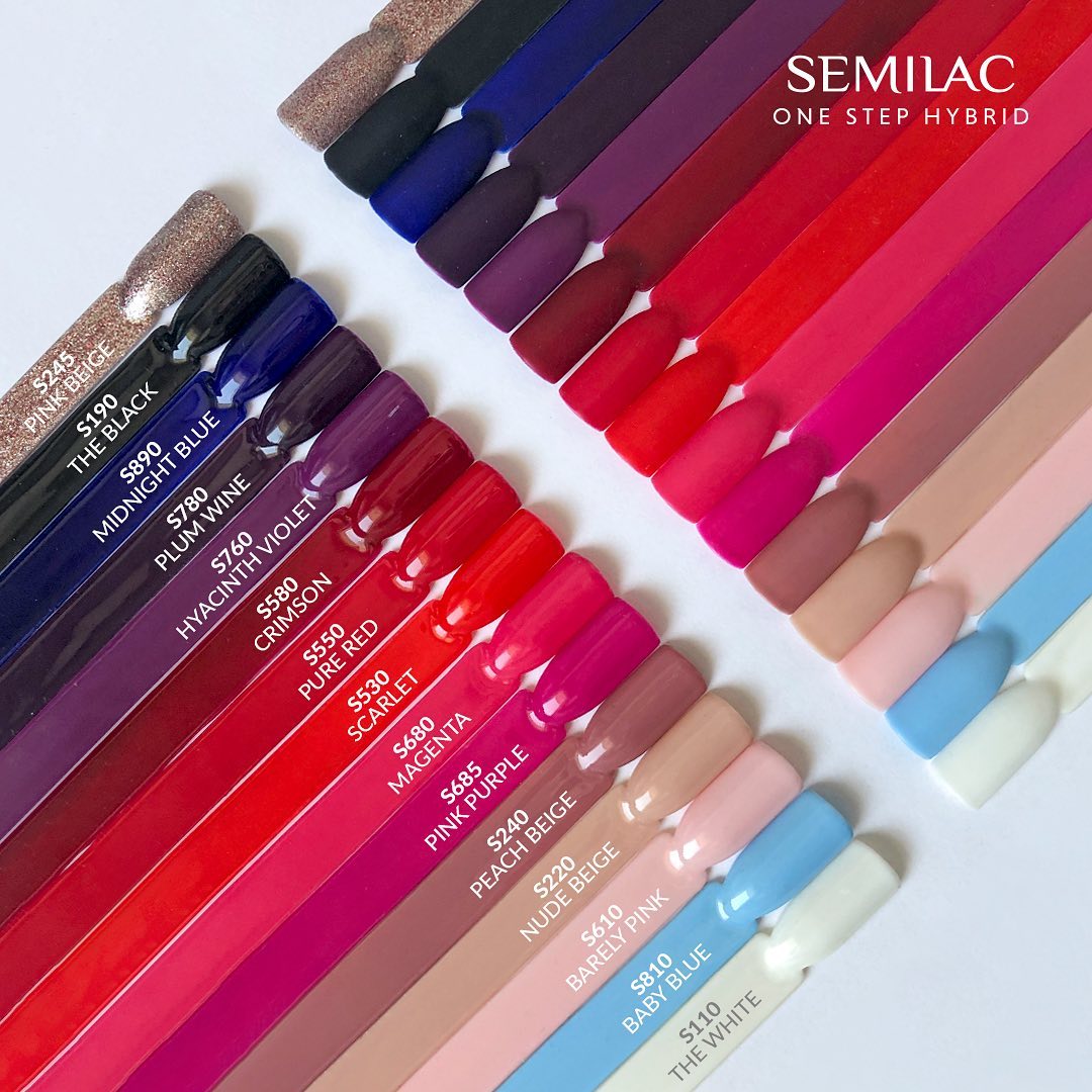 Nowości Semilac Extend 5in1, Semilac One Step Hybrid - Lakiery ...