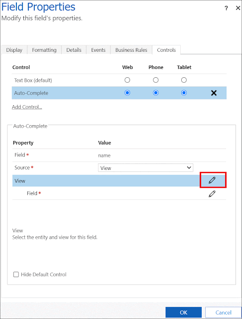 HOW TO ENABLE AUTO COMPLETE CONTROL IN DYNAMICS 365 FORM