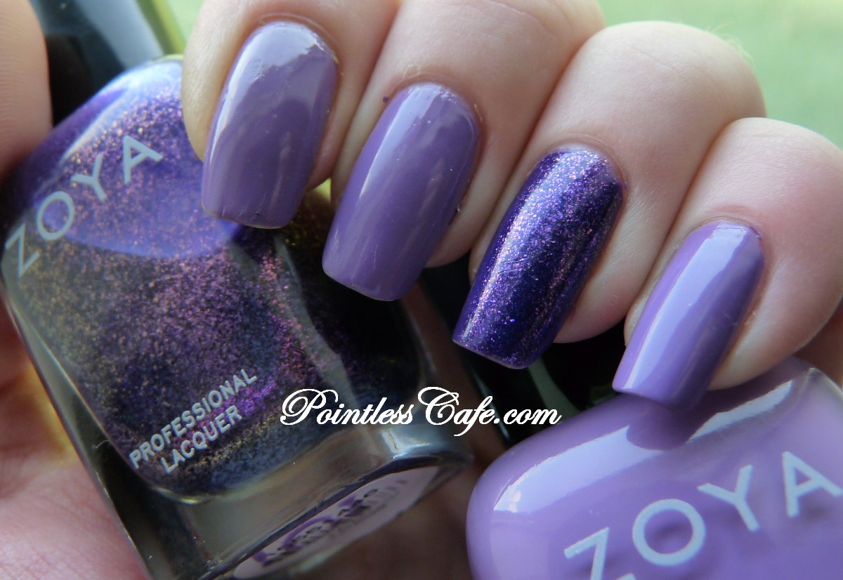 Zoya Malia and Mimi - Swatches and Review | Pointless Cafe