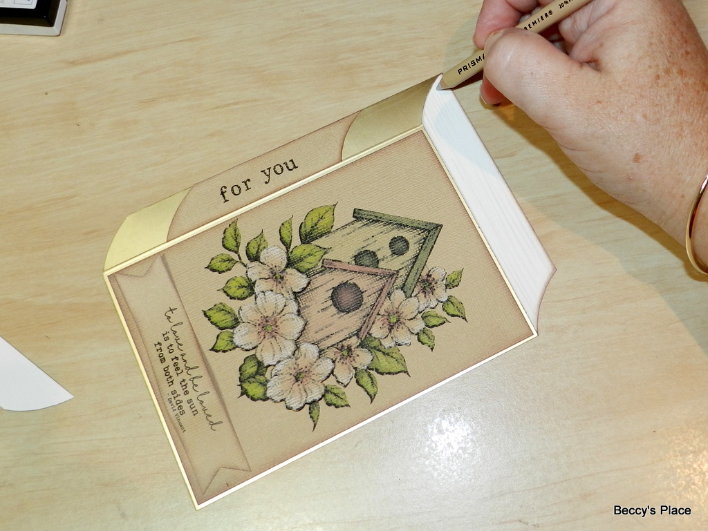 Beccy's Place: Tutorial - Book Fold Cards