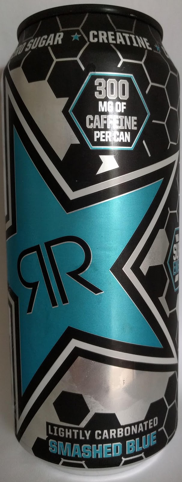 Caffeine King: Rockstar XDurance Smashed Blue Energy Drink Review