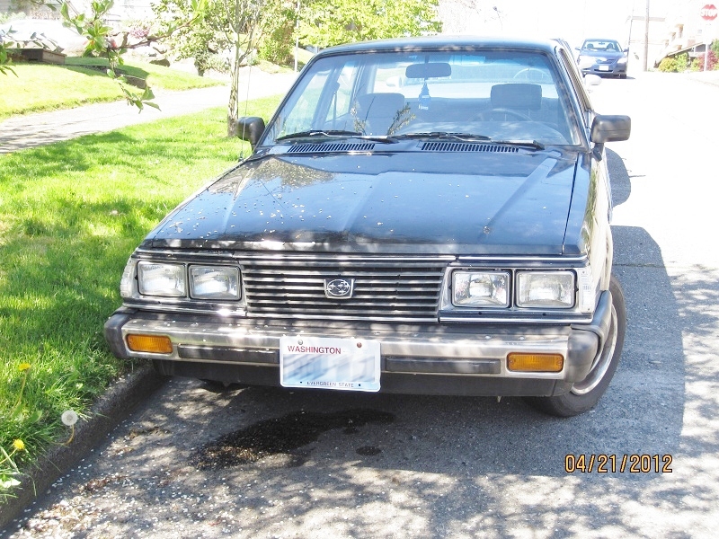 Seattle's Parked Cars: 1982 Subaru GL Sedan
