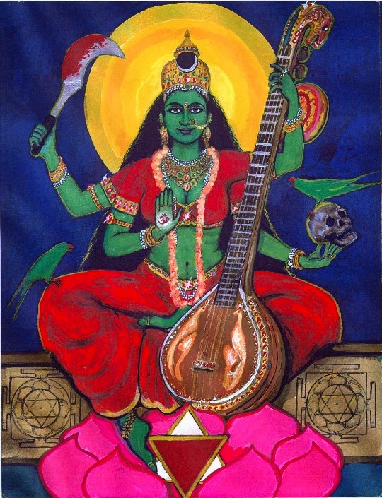 Matruka Sadhna: श्री नील सरस्वती स्तोत्रम् - Shri Neel Saraswati Stotram