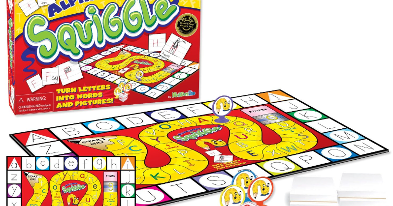 The Playful Otter: Alphabet Squiggle