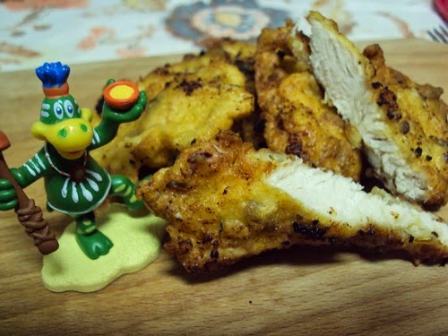 Cristina's world: Mini-snitele de pui cu seminte