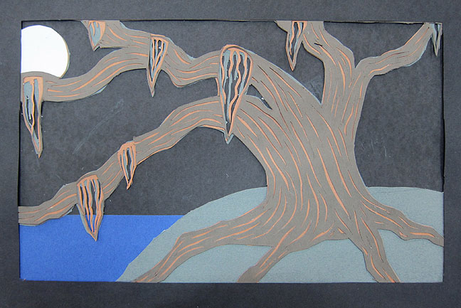 Mr. Bob's Middle & High School Art Room: Construction Paper Layers high ...