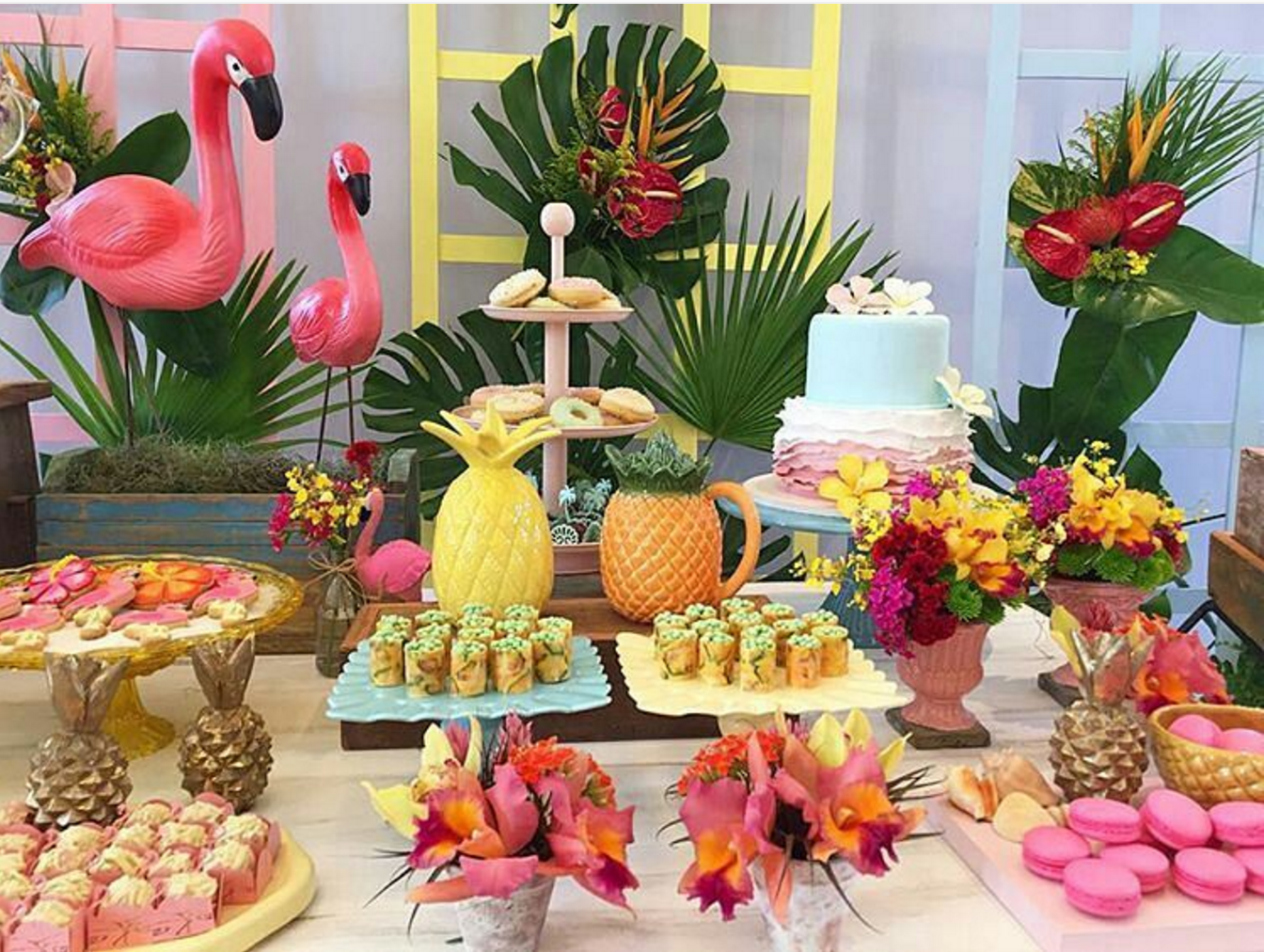 ideas para una fiesta Tropical para tus 15 años