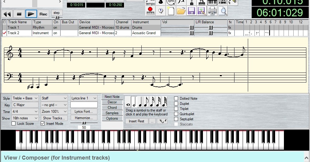 Anvil Studio 2020.04.03 - Programa de composición musical para Windows ...