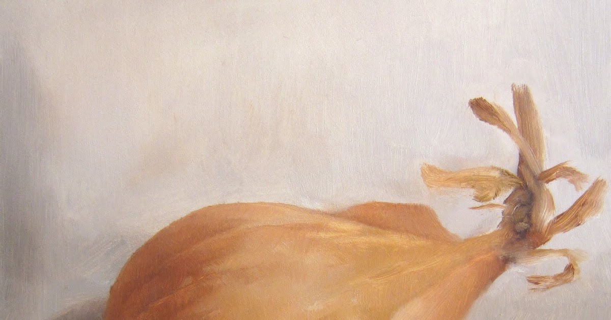 The Artwork Of Steven Allen Boggs: Daily Painting - Still Life - Scallion