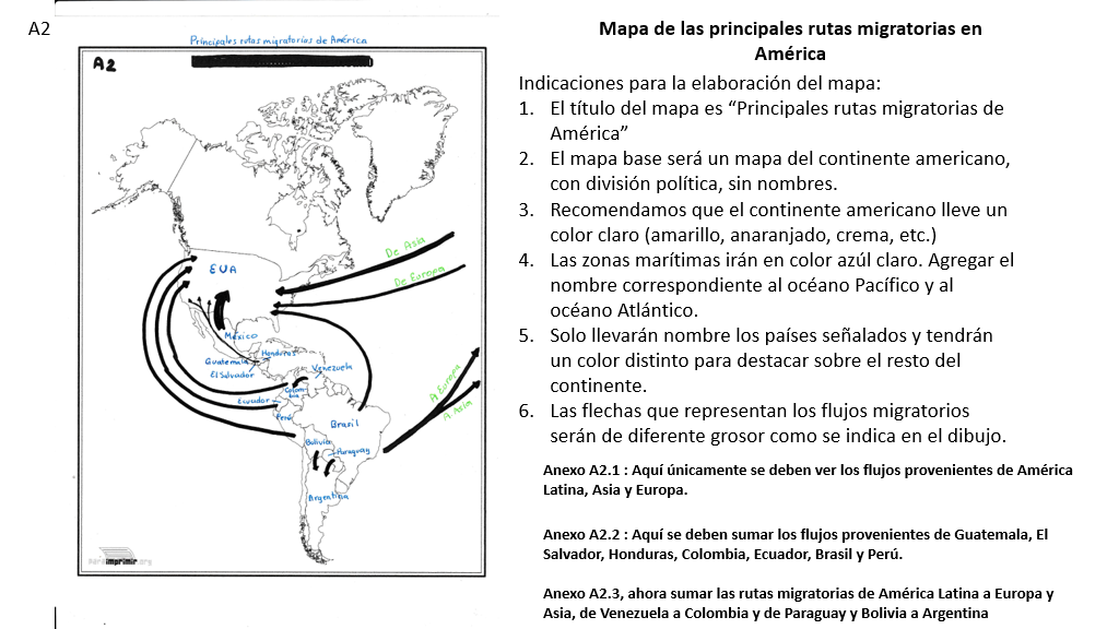 Profe Serg: Principales flujos migratorios en América y África Profe Serg: Principales flujos migratorios en América y África