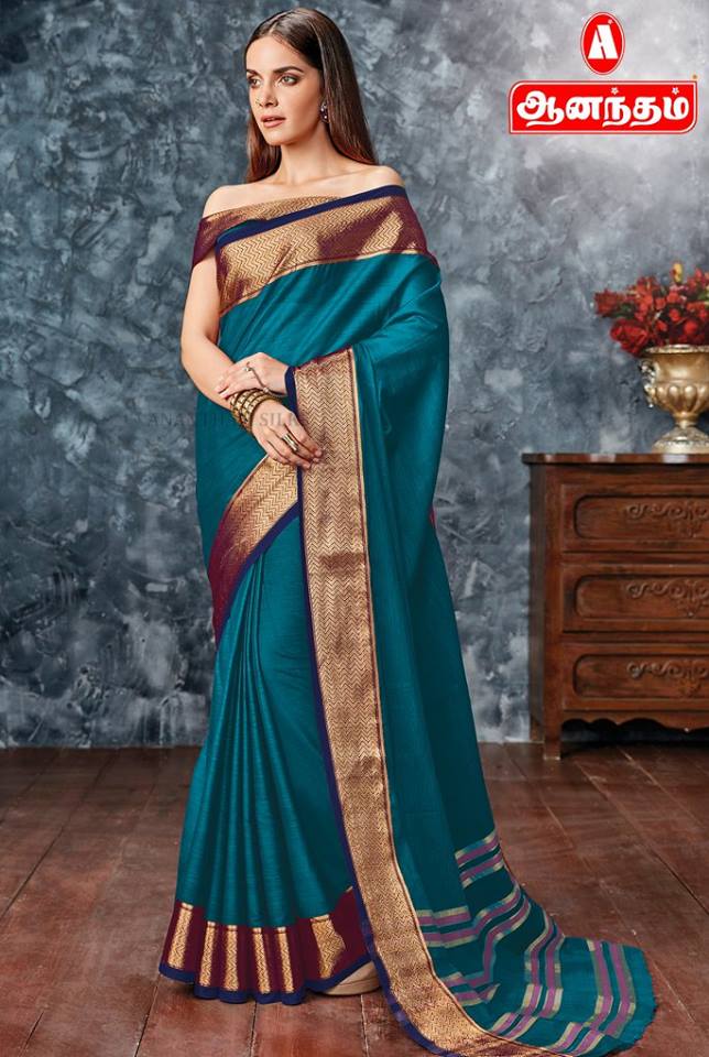 Anantham Silks in Aura Sarees Collection