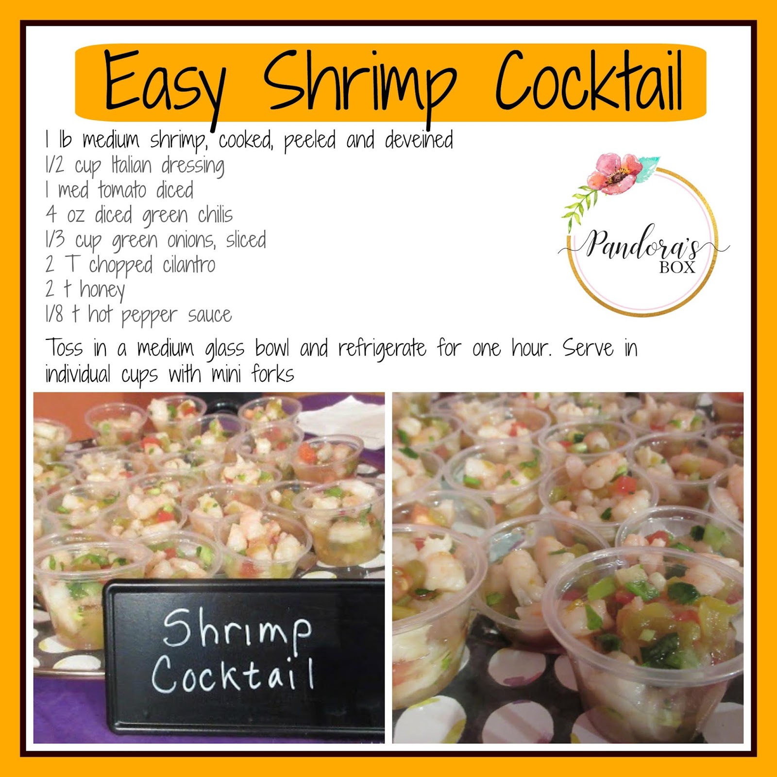 Recipes - Pandora's Box