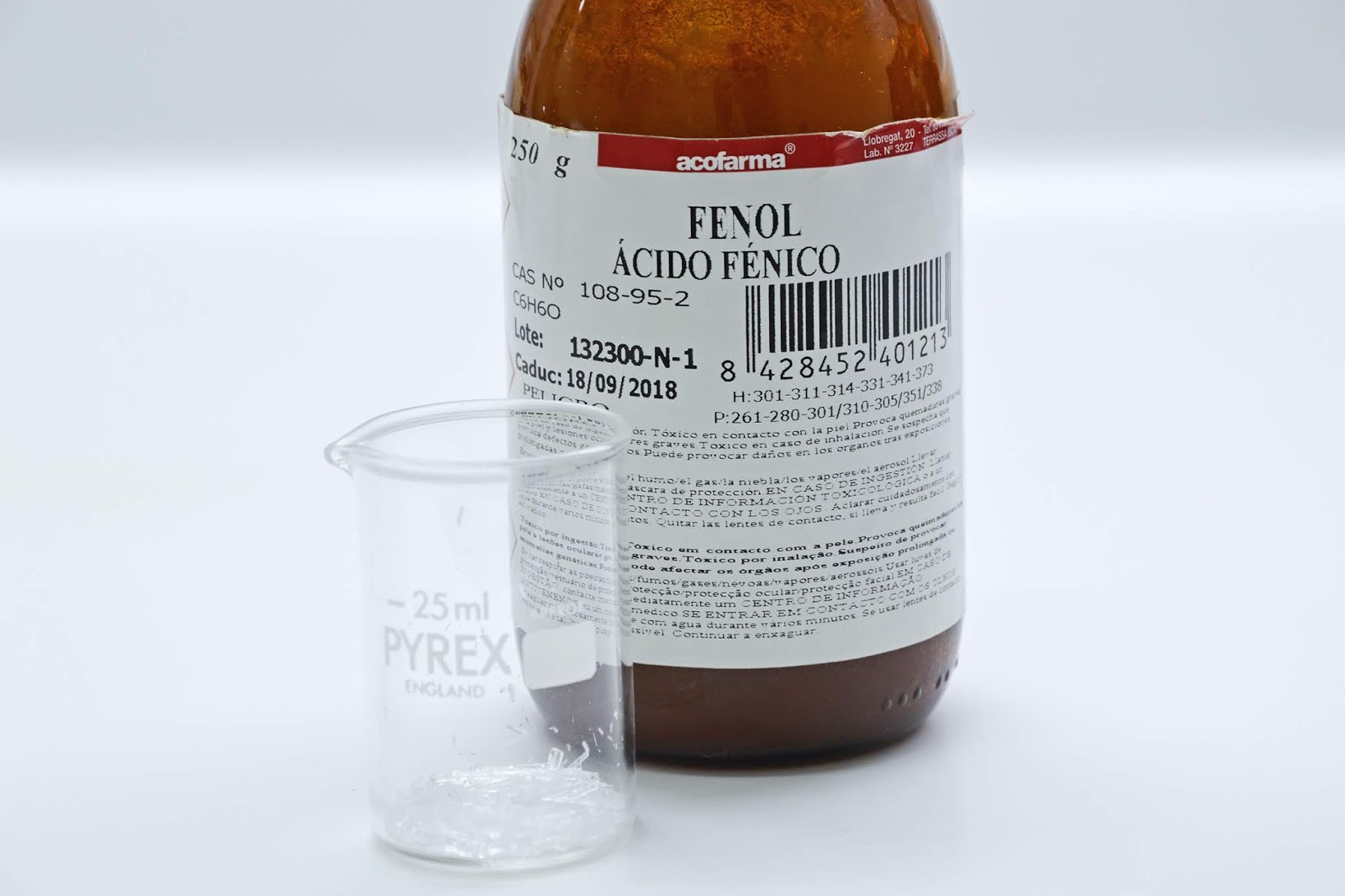 Salud de los pies: Fenol, su química y los pies