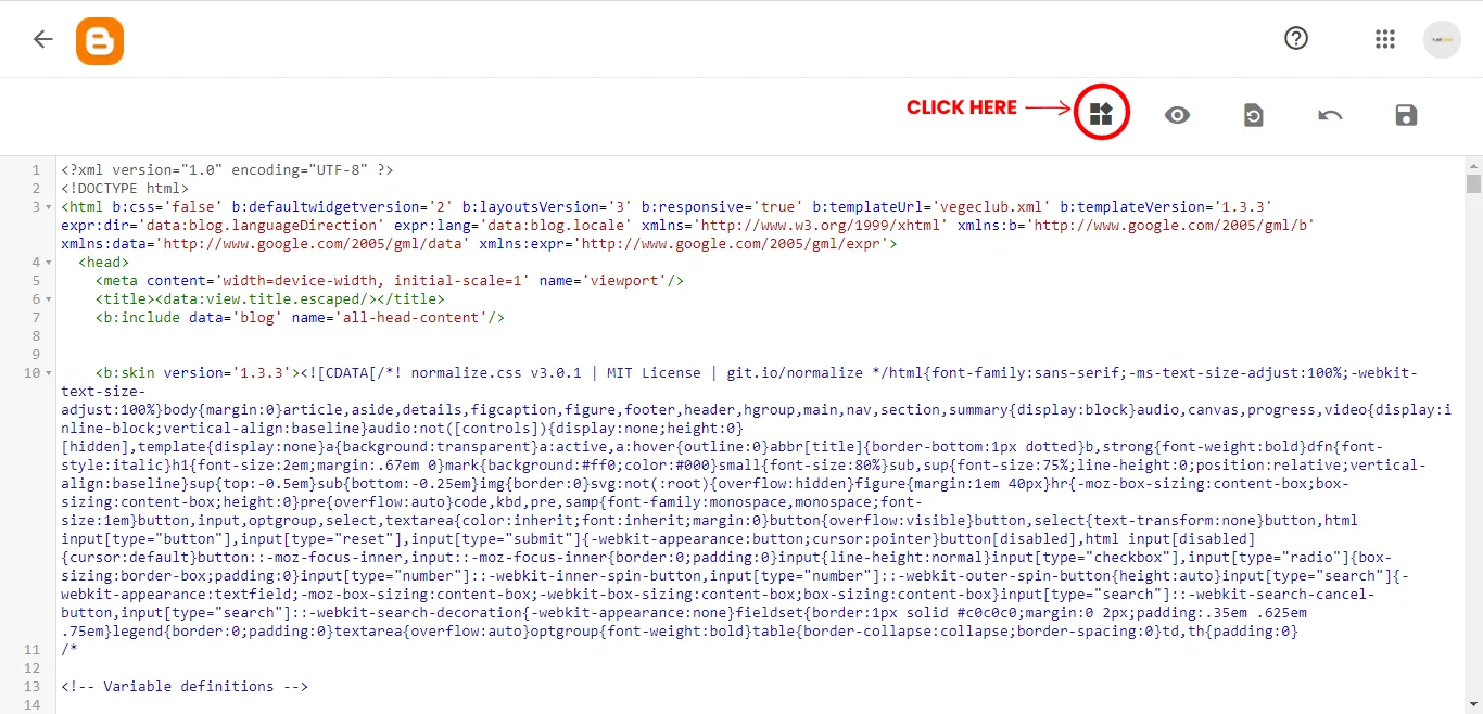 How To Edit Blogger Template XML And CSS | RUSTCODE